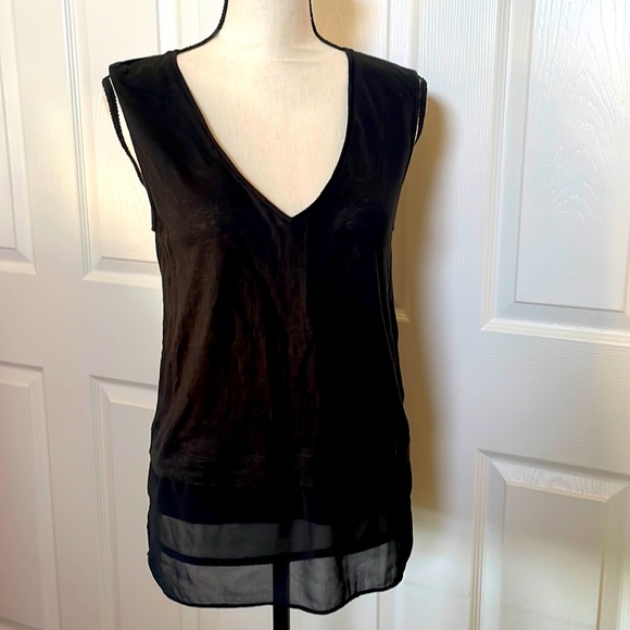 Sandro Paris | Tops | Sandro Paris Layered Tank | Poshmark